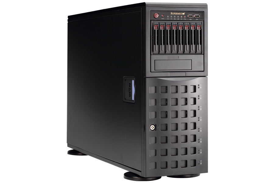 Supermicro 4U/ Tower 8 Bays Dual Processor SuperServer | 7048R-C1R4+