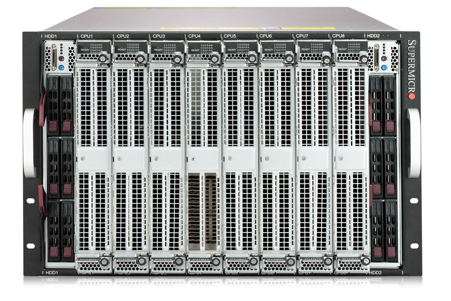 Supermicro 7U 8 Way up to 12 Hot-swap and 20 internal Bays Multiple ...