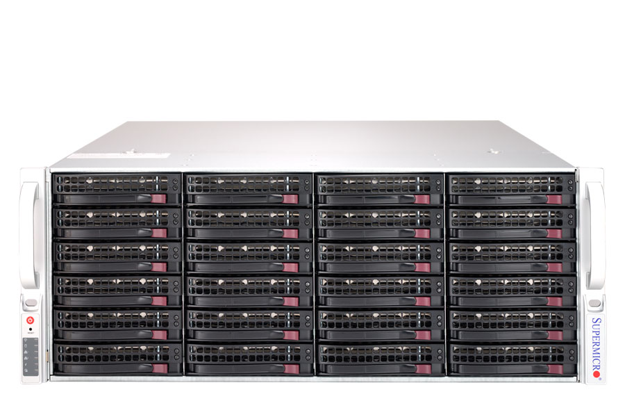 Supermicro 4U 24Bays Dual 2nd Gen Scalable Processor Rackmount Server ...