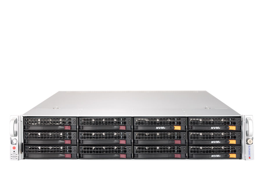 Supermicro 2U 12Bays Dual 2nd Gen Scalable Processor Rackmount Server ...